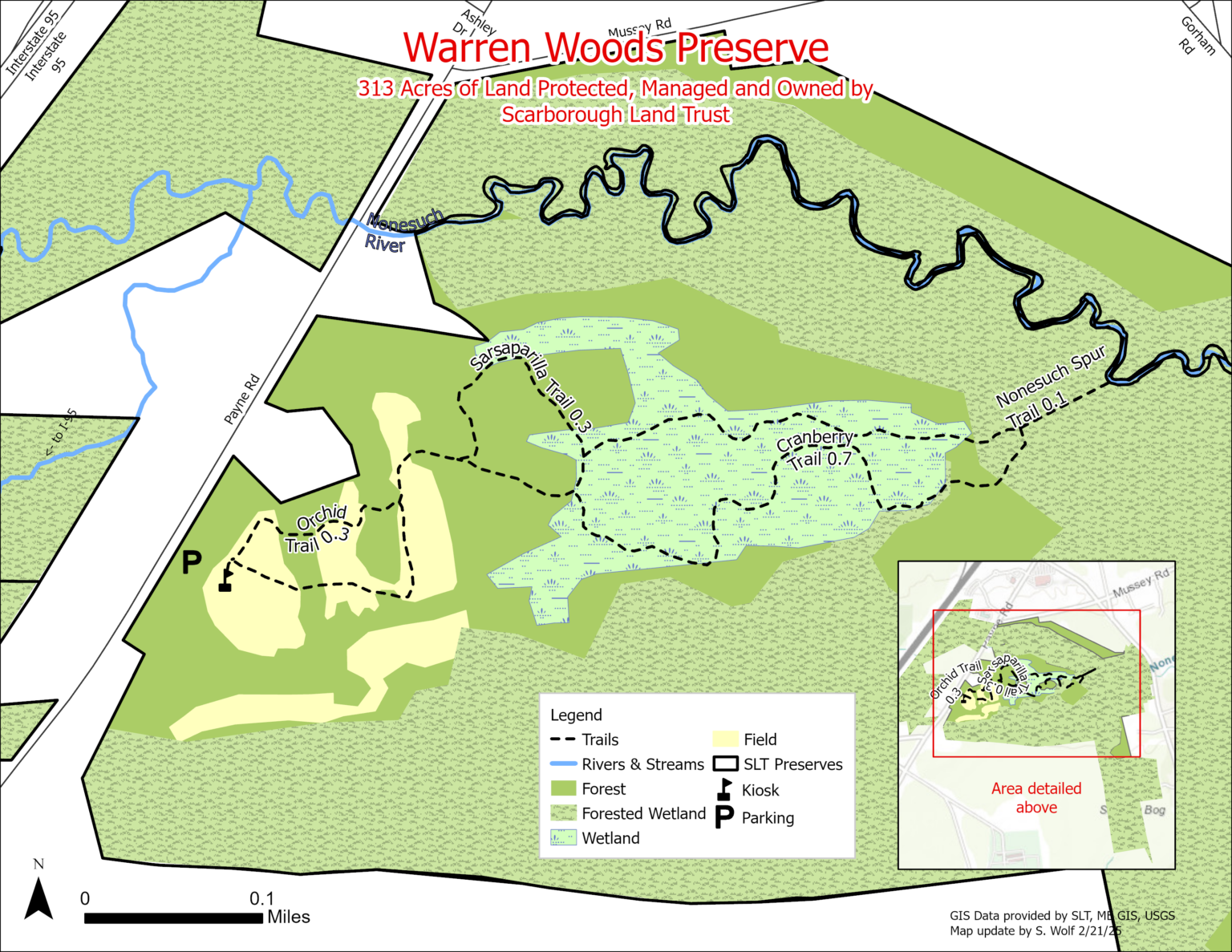 Warren Woods - Scarborough Land Trust