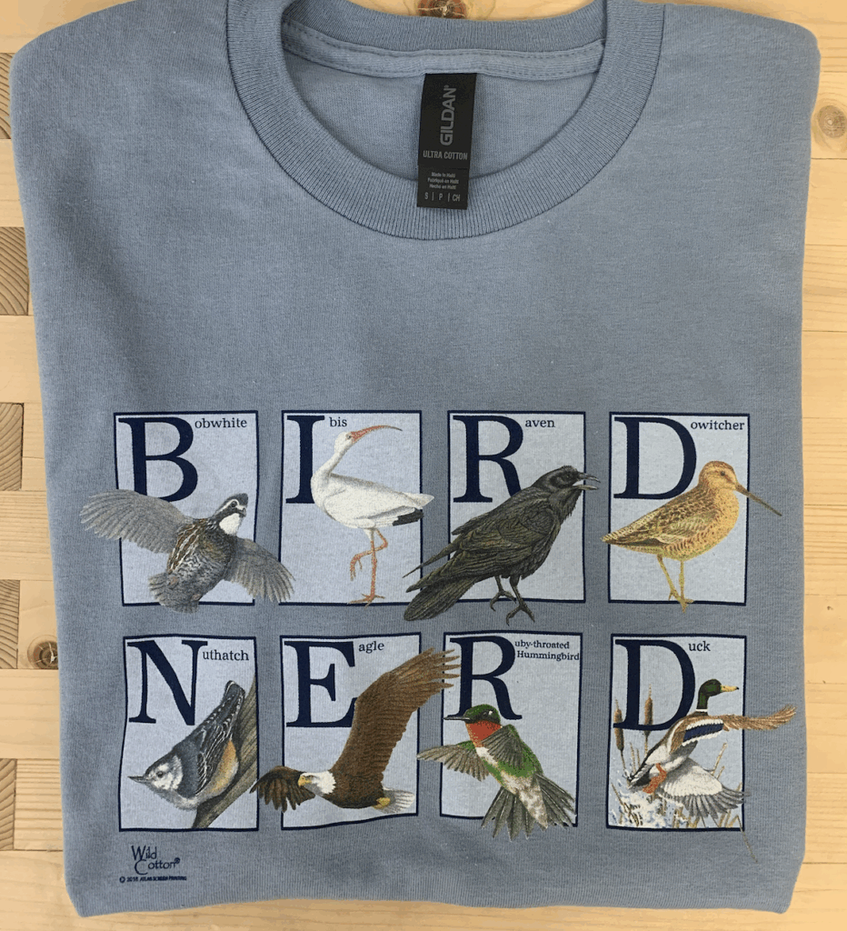 Bird Nerd T-shirt - Scarborough Land Trust